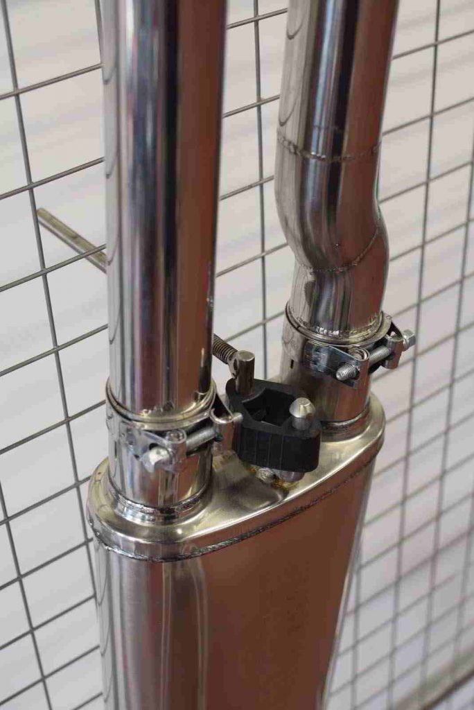 Twin box stainless exhaust (cat-back system) – Grassbank Conversions