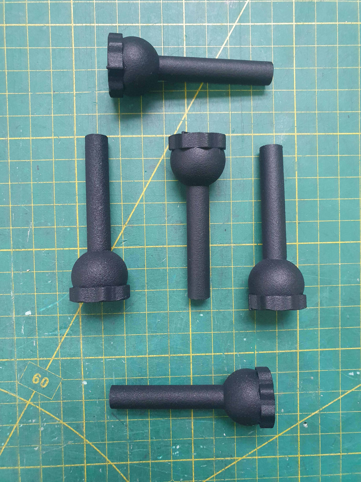 Individual heater control knobs – Grassbank Conversions